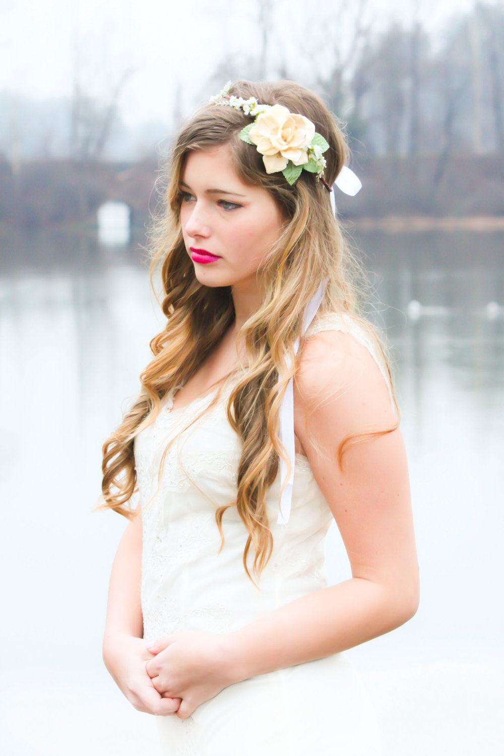 Bridal Headband, Wedding Accessories, Natural Bridal Headpiece, Bridal ...